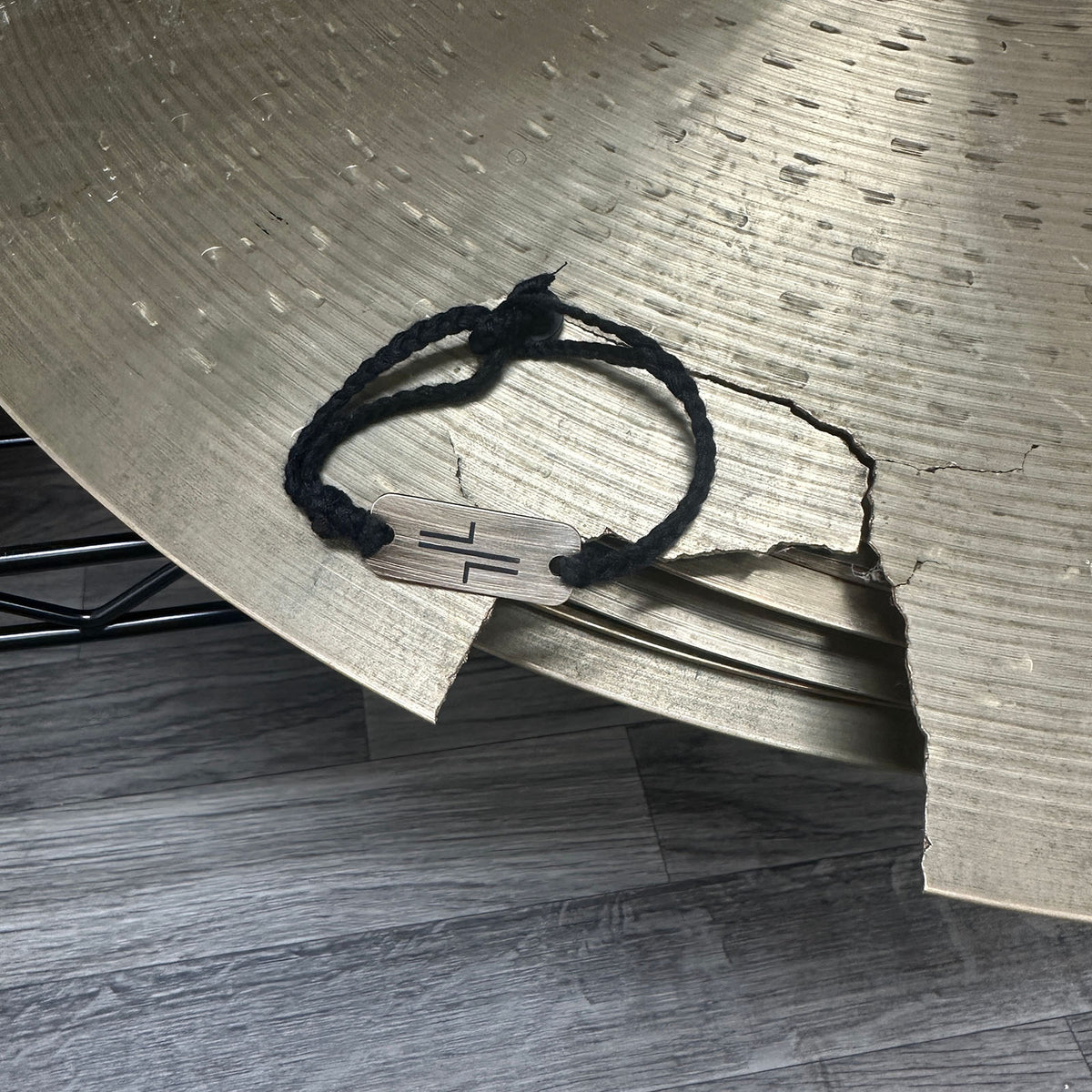 Thrice - Reclaimed Cymbal Bracelet – Full Circle Co.